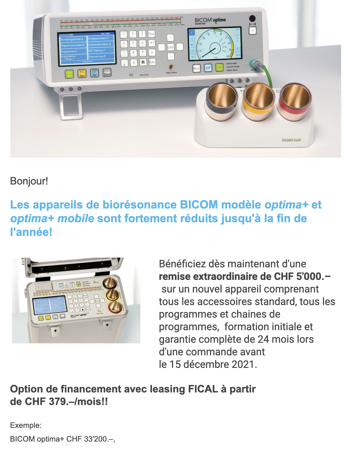 Les appareils de "Bio-résonance" ? - Médecine Intégrée