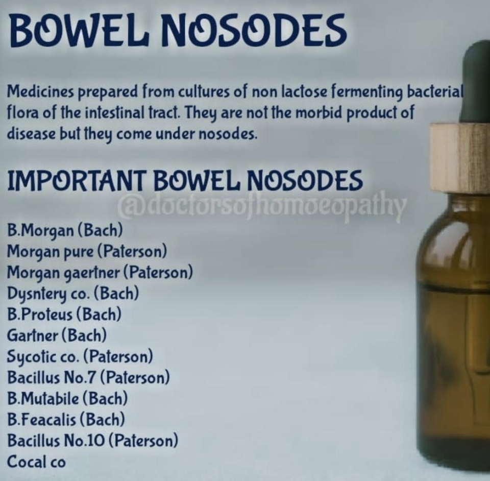 Les nosodes intestinaux de Bach - Médecine Intégrée