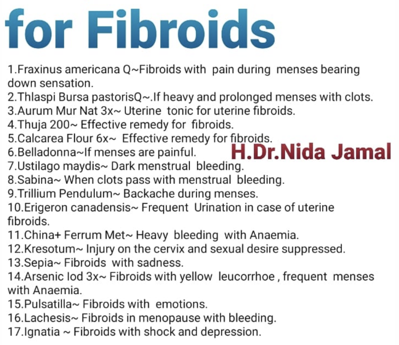 Fibromes et polypes - Médecine Intégrée