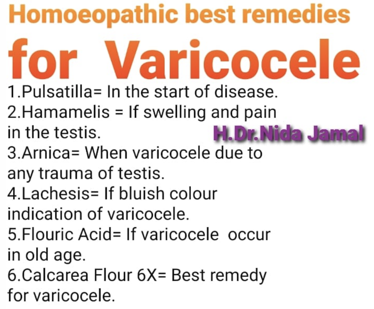 Varicocèle - Médecine Intégrée