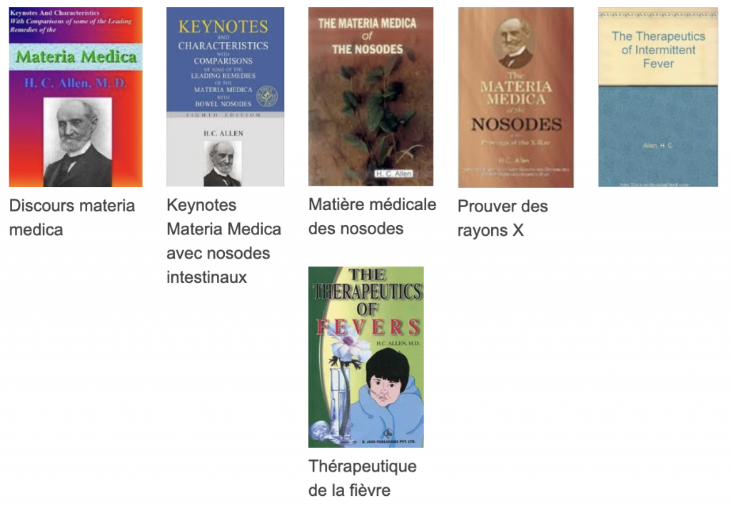 H.C. Allen - Médecine Intégrée