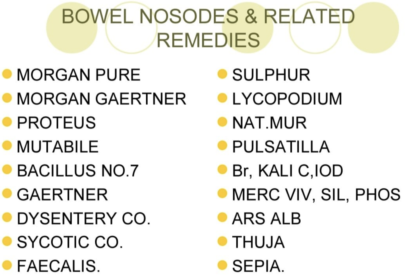 Les nosodes intestinaux de Bach - Médecine Intégrée