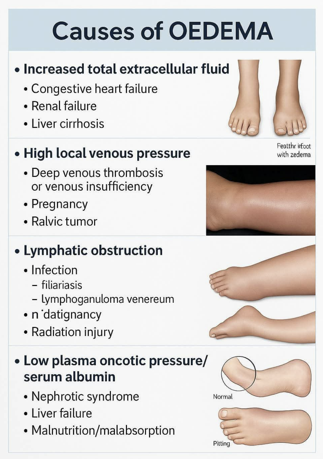 Les oedèmes - Médecine Intégrée